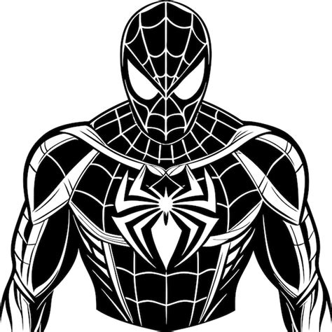 Black And White Spiderman Drawing Spiderman Homecoming By