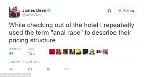 Porn Star James Deens Twitter Comments Scrutinised As Sexual Assault