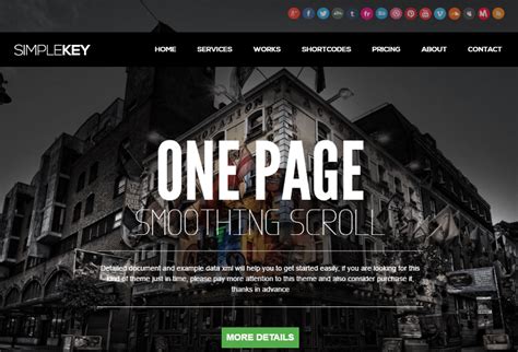 Top 5 One Page Parallax Scrolling Portfolio Joomla Templates
