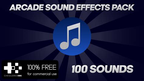 Arcade Sound Effects Pack By Chequered Ink