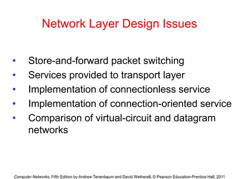 Chapter 6 Network Layer Of Computer Network Ppt