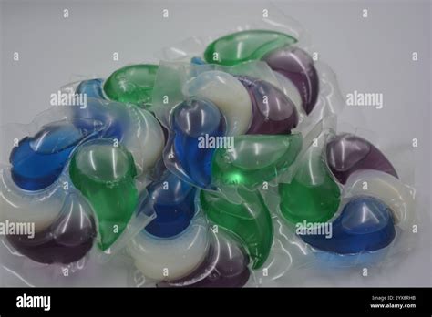 Things Objects For Daily Use Cleansing Round Polyethylene Capsules