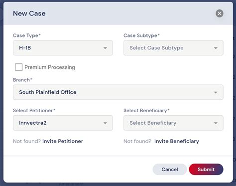 Access Case List And Create New Case ImmiBox
