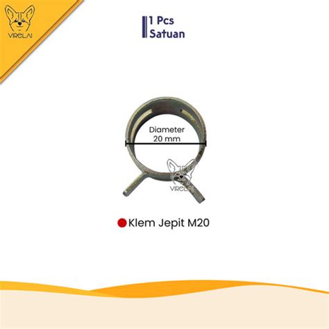 Jual Klem Selang Jepit Klem Selang Bensin Radiator M18 M20 Micro Hose M20 Kota