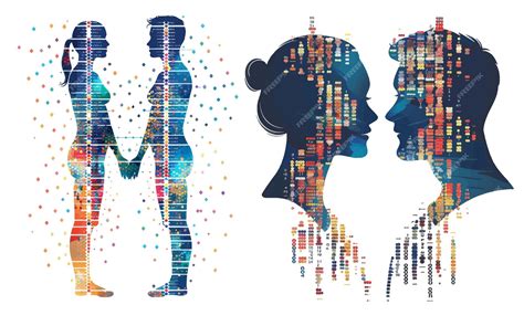 Molecular Genetics Map Of Human Genome Test Sequence Big Data Chart In