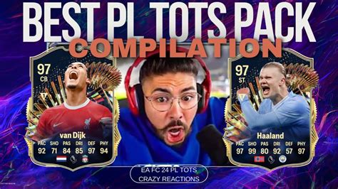 Eafc 24 Best Pl Tots Packs Youtube