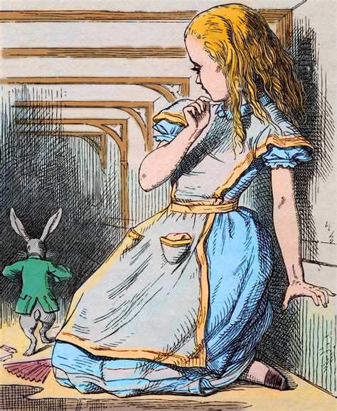 How To Draw The Rabbit From Alice In Wonderland