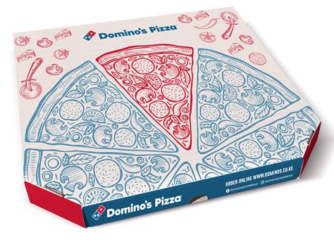 Dominos Pizza Box Design Behance