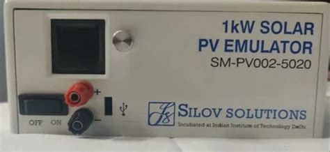 Sun Grey Solar Pv Array Simulatoremulator 100v 2000w At ₹ 295000