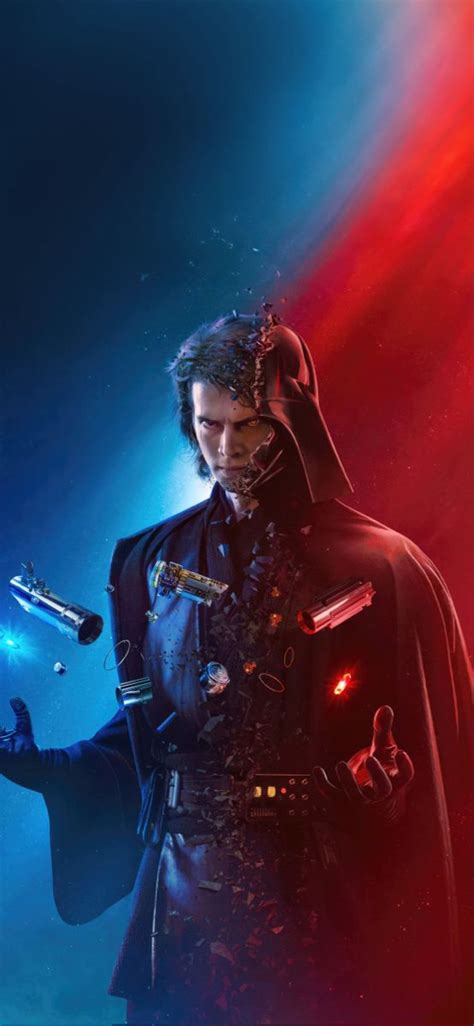 Star Wars Phone Wallpaper Işın Kılıcı Uzayda Yolculuk Yıldız Savaşları