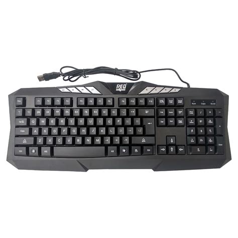 REO Comfort USB Keyboard Multimedia Black Year