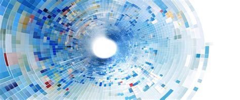 Premium Photo Big Data Tunnel Transformation Background