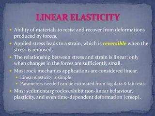 Rock Elasticity PPTX