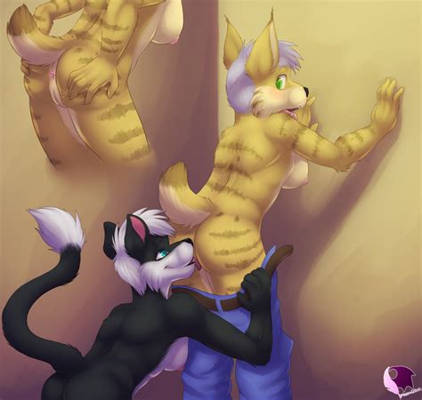 Rule 34 2015 Against Wall Anthro Anus Ass Blue Eyes Breasts Clothed