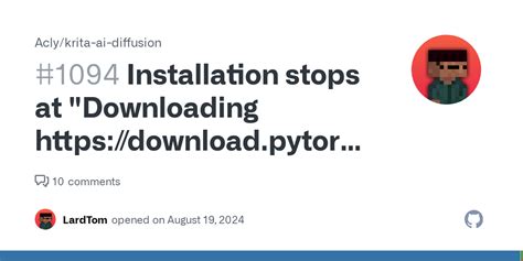 Installation Stops At Downloading Whl