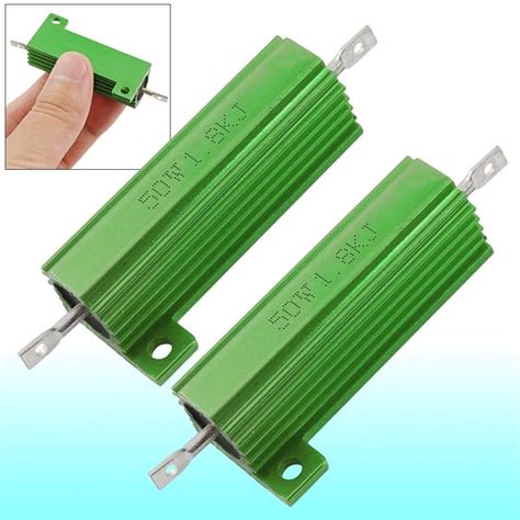120 Ohm Resistor Aluminum Housed Power Wirewound Resistors Load
