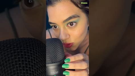 Asmr Beijando O Microfone Asmr Shorts Youtube