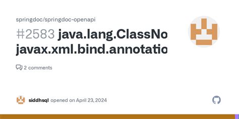 Javalangclassnotfoundexception Javaxxmlbindannotation