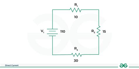 DC Circuit GeeksforGeeks