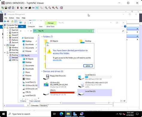 Kvm Virtualization Kvm With Virtiofs On Host Windows Server Guest