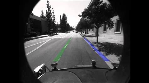 Video Based Lane Detection Using A Fast Vanishing Point Estimation Method Youtube