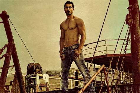 Shirtless Bollywood Men Karan Oberoi In Briefs Jeans Male Model