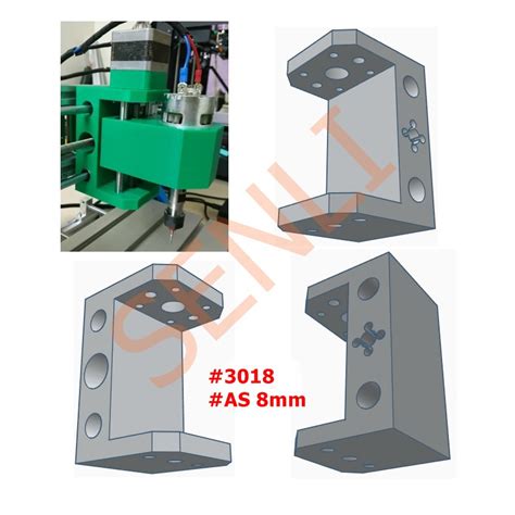 Jual CNC X Axis Z Axis Carriage CNC 3018 As Shaft 8mm Shopee Indonesia
