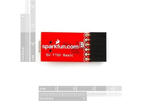 ftdi basic breakout board 5v usb to serial adaptor