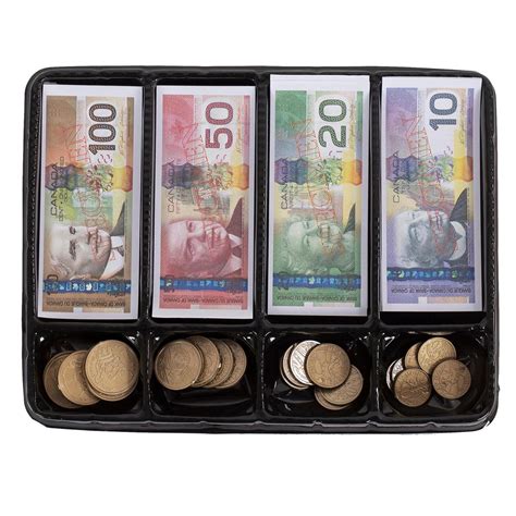 Canadian Play Money Set Bc