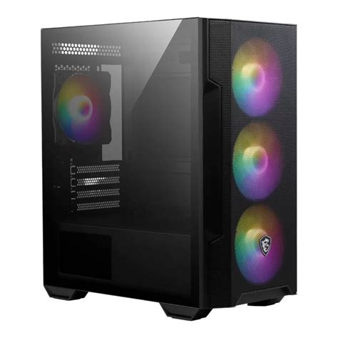Msi Mag Forge M R Mid Tower Gaming Case Imobile