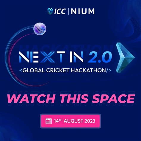 Hackathon Nextin Crickethackathon Globalhackathon Nextin2