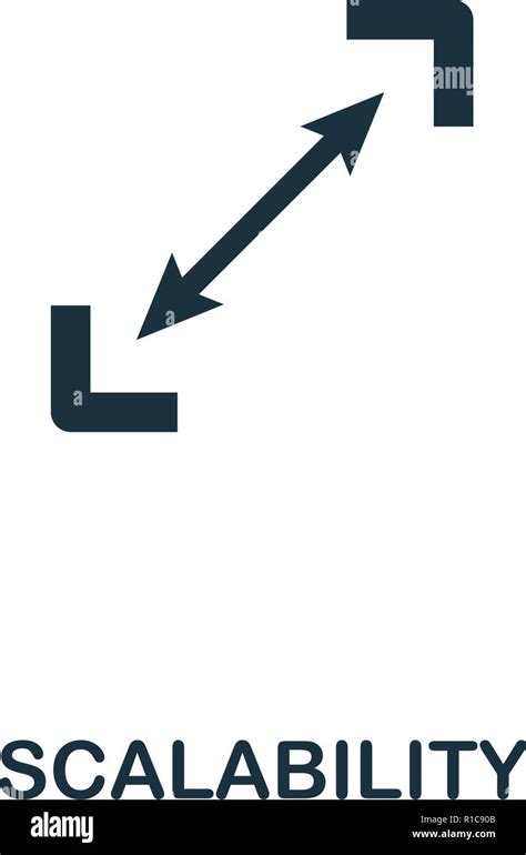 Scalability Icon Premium Style Design From Startup Icon Collection Ui