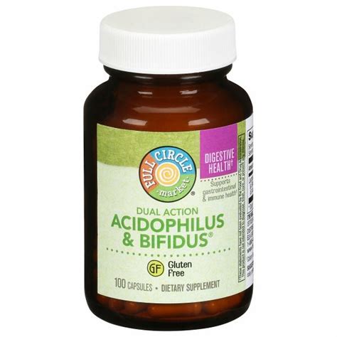 Full Circle Acidophilus And Bifidus Dual Action Capsules Fig App