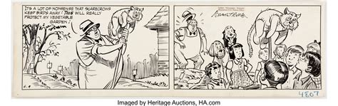 Roger Armstrong Napoleon Daily Comic Strip Original Art Dated Lot
