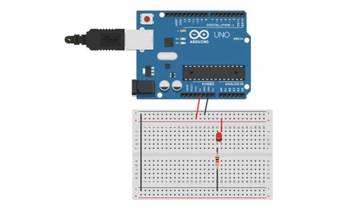 Circuit Design Breadboard Circuit Tinkercad
