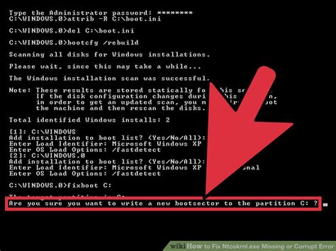 How To Fix Ntoskrnl Exe Missing Or Corrupt Error Steps