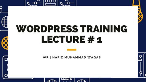 Wordpress As A Skill For Freelancers Live Wordpresstraining Class 1