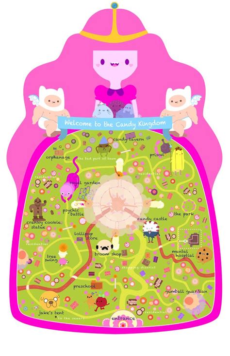 Adventure Time Kingdoms List