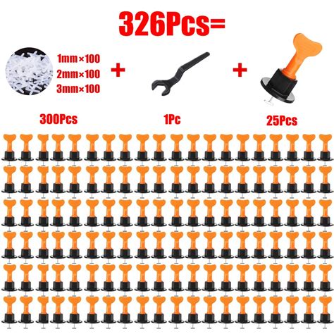 New Upgraded Tile Leveling System Tile Leveler Level Wedges Tile Spacers For Flooring Wall Tile