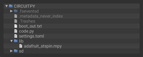 CircuitPython Python Adafruit STSPIN220 Stepper Motor Driver Breakout Board Adafruit