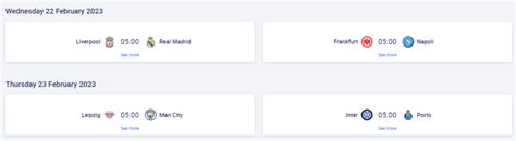 리버풀 레알 마드리드 중계 방송 보기 실시간 및 살라 챔피언스리그 16강 경기일정 2023년2월22일 리버풀 Fc 레알 마드리드 생중계 Ulc 챔스 좌표 하이라이트 스포