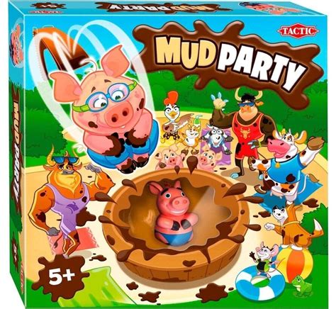 Tactic Mud Party Gezelschapsspel Kinderspel Vanaf 5 Jaar Stuntwinkel Nl