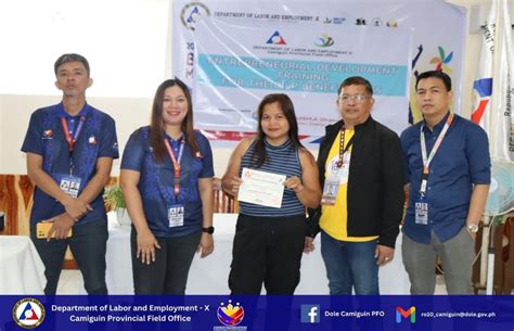 Dole 10 Trains 41 Worker Beneficiaries In Camiguin On Entrepreneurship