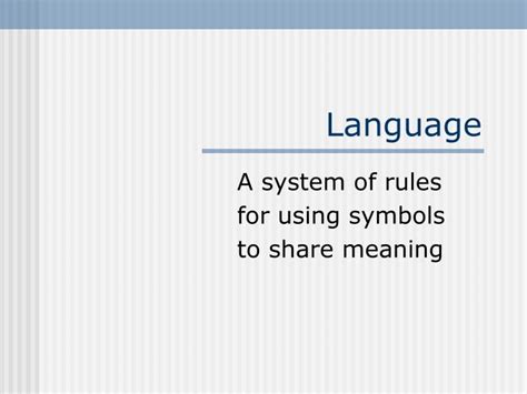 PPT Language PowerPoint Presentation Free Download ID