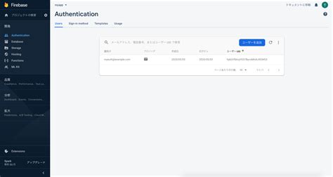 Authentication概要 Flutterで始めるアプリ開発
