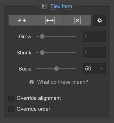Visual Css Flexbox Builder Webflow