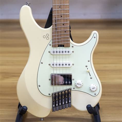 Goc Ren Headless Electric Guitar Classic Powder White Reverb