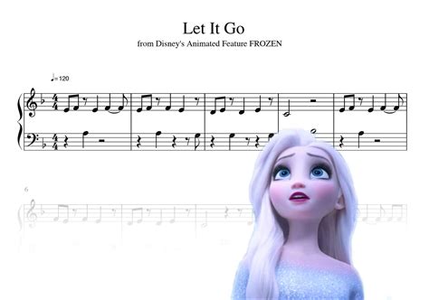 Let It Go Sheet Music Flute