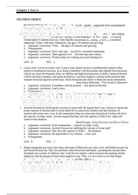 A Concise Introduction To Logic Test Bank By Patrick J Hurley Pdf Qwivy Test Bank Logic