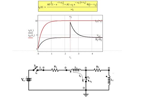 Transient Analysis With Charged And Uncharged Inductor In Series Electrical Engineering Stack